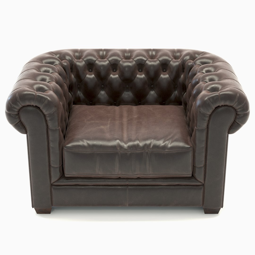 mayson chesterfield chair 3d max