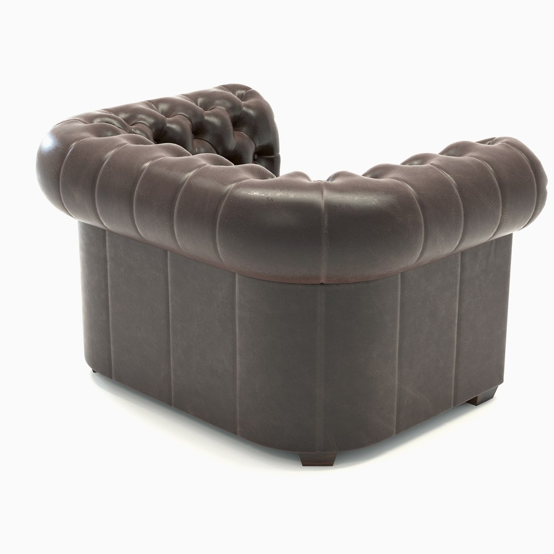 mayson chesterfield chair 3d max