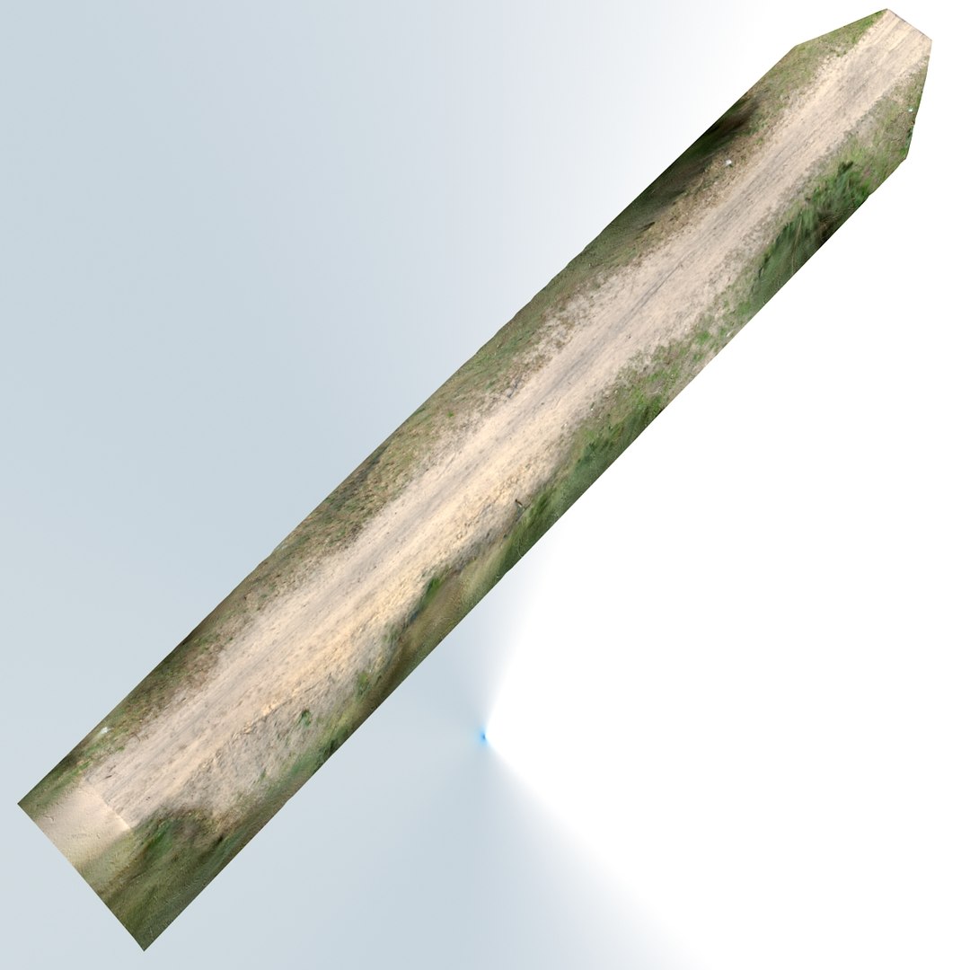 3d Model Scan Road
