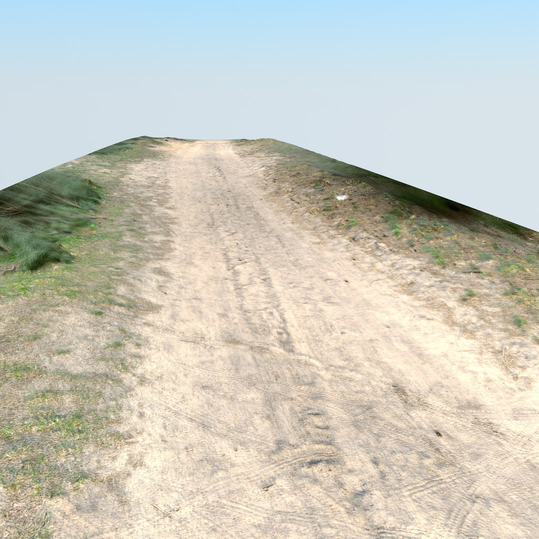 3d Model Scan Road