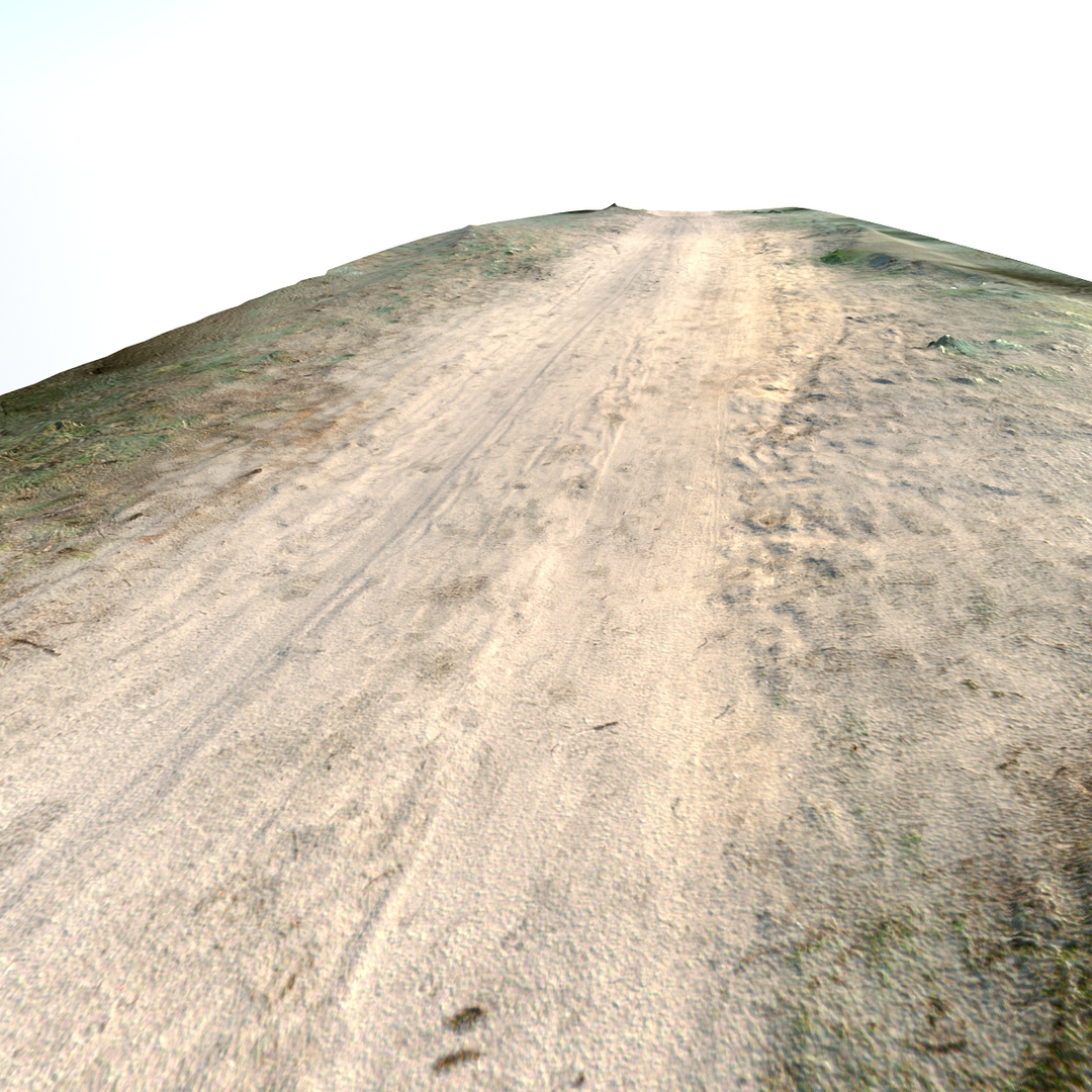 3d Model Scan Road