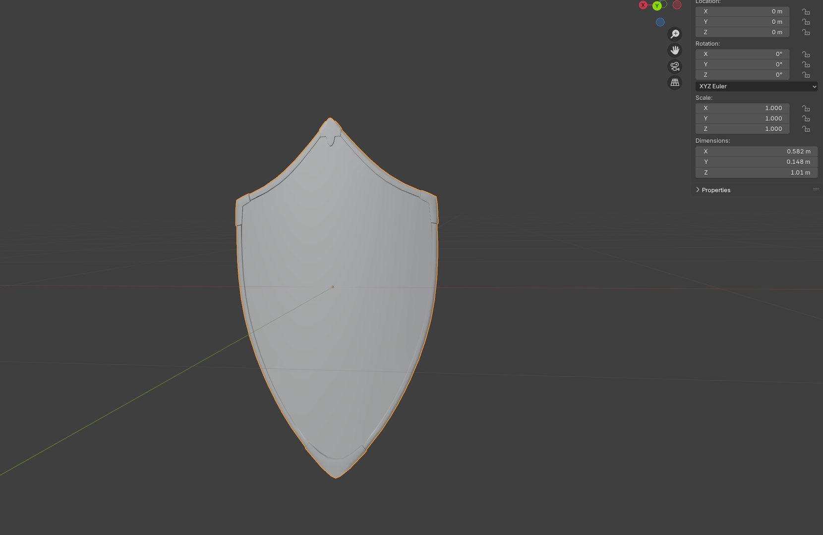 Shield-Medieval Shield 3D Model - TurboSquid 2338873