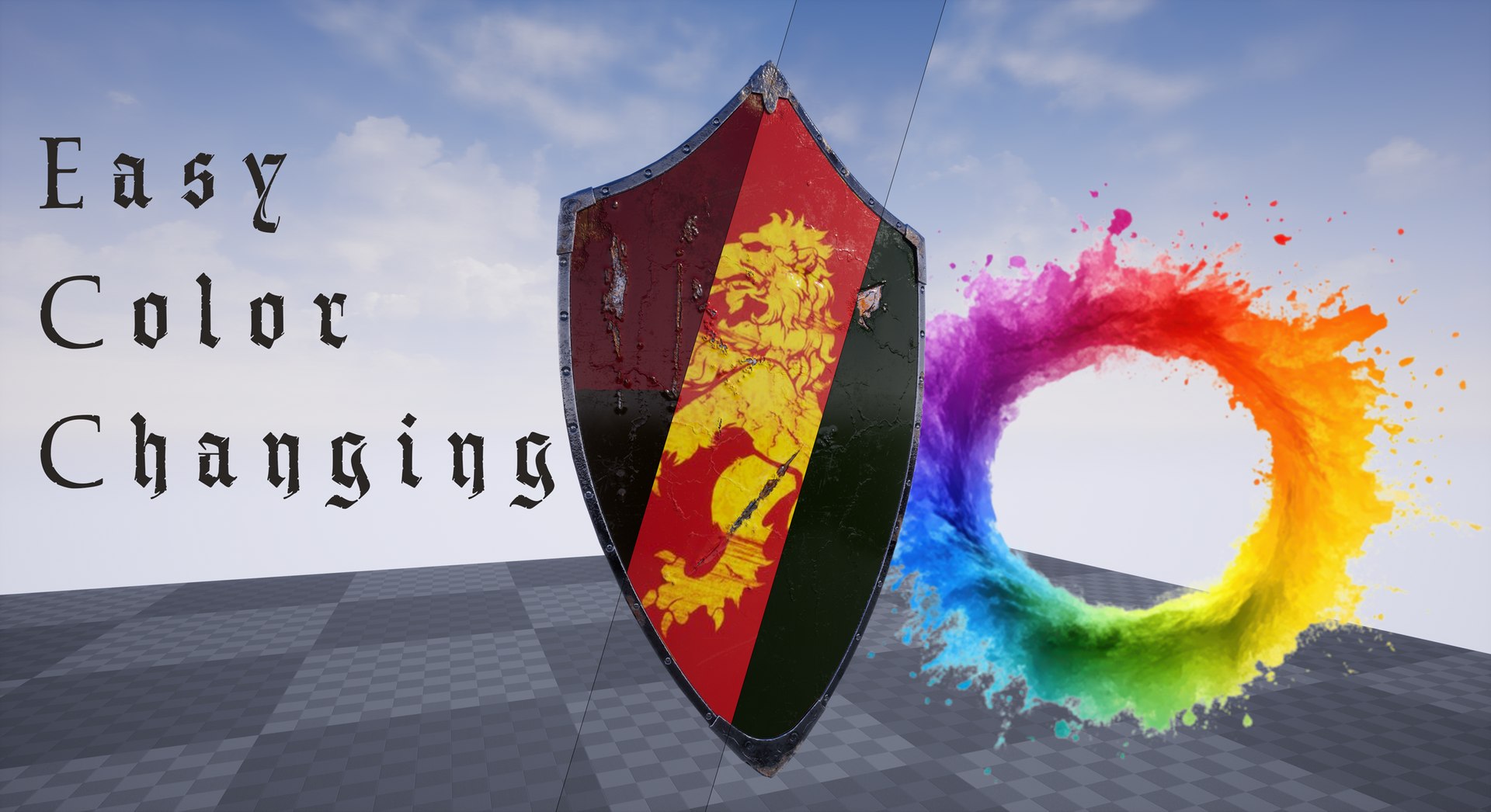 Shield-Medieval Shield 3D Model - TurboSquid 2338873