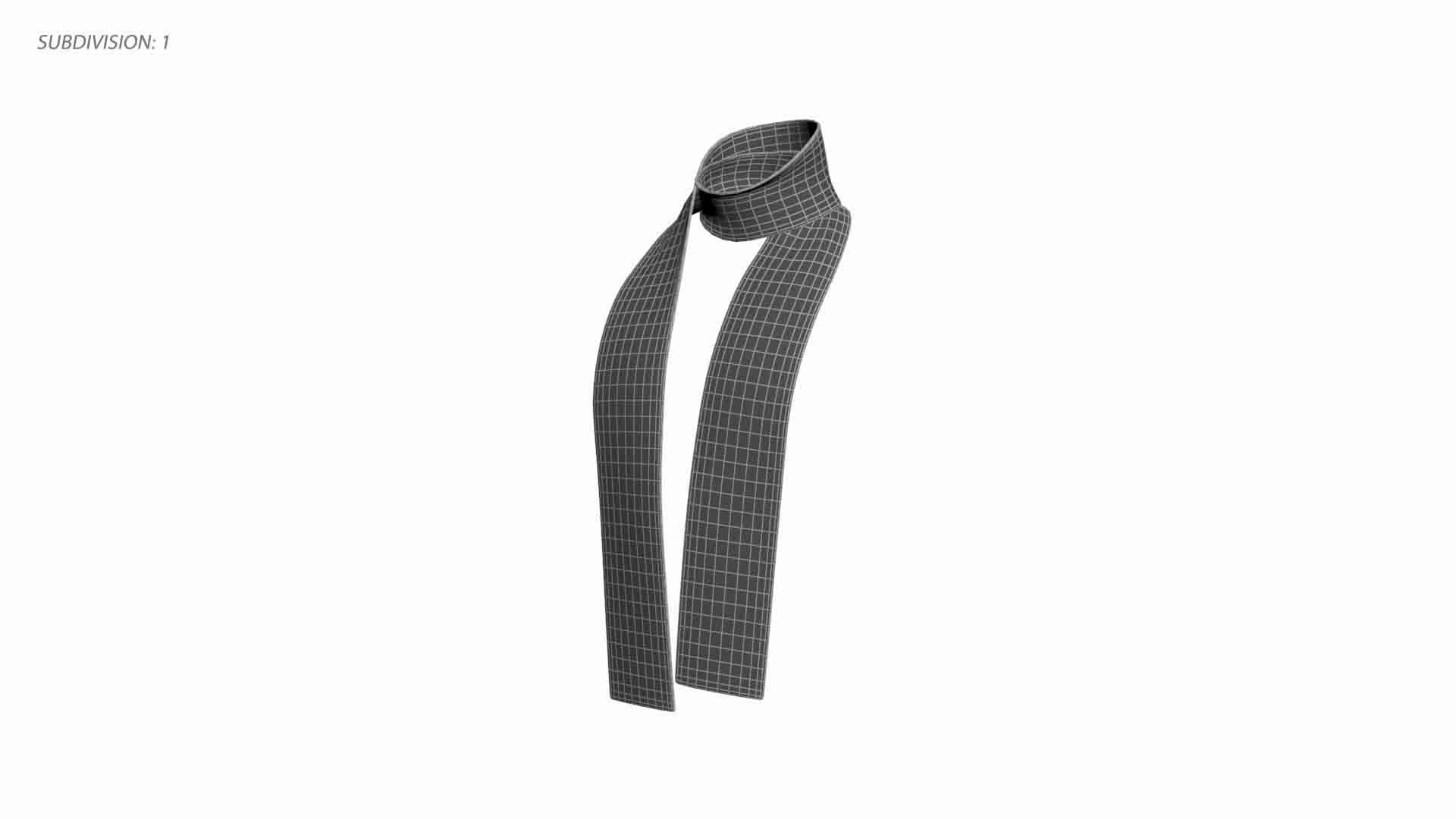 Scarf Around Neck 3D model - TurboSquid 1878146
