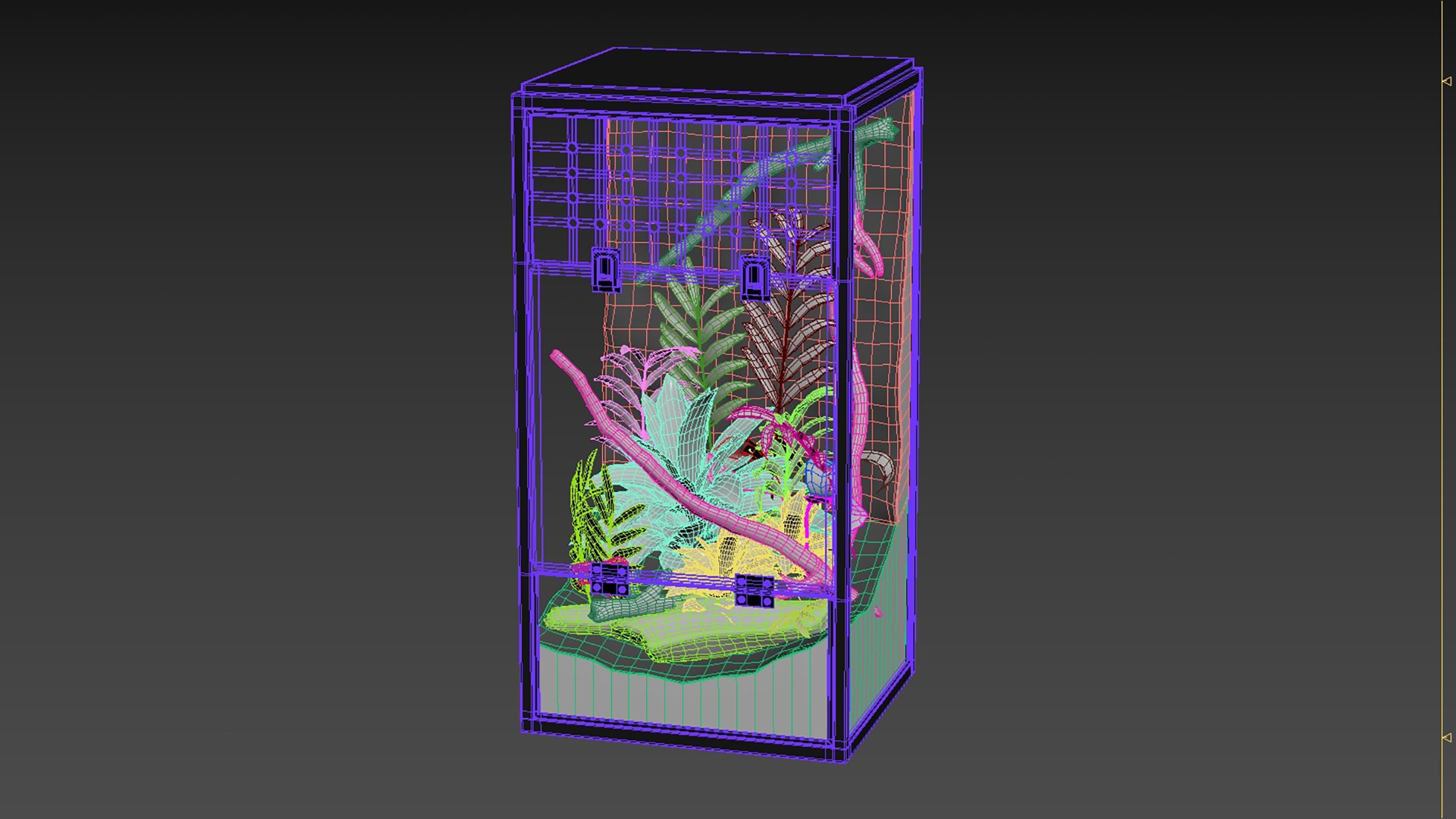 Realistic Terrarium 2 3D Model - TurboSquid 1473511