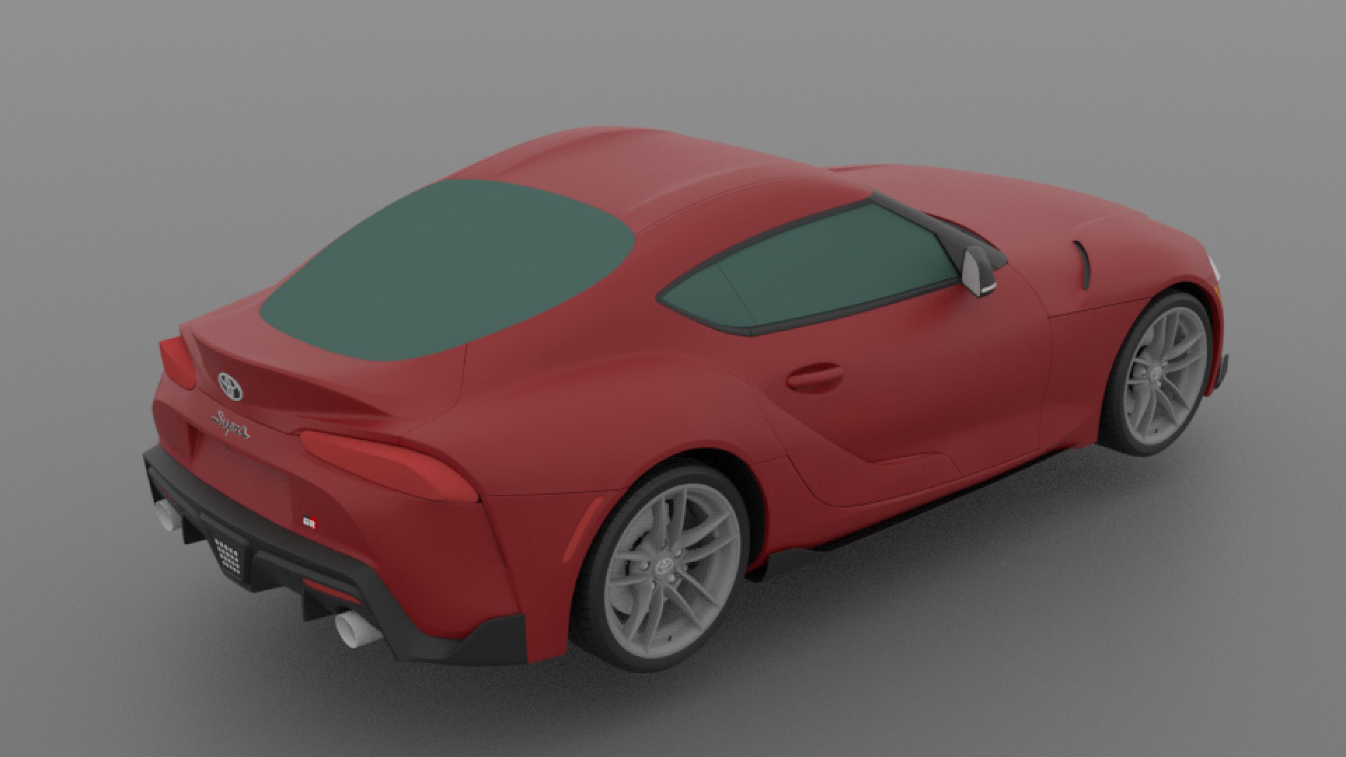 3D Toyota Supra 2019 - TurboSquid 2219665