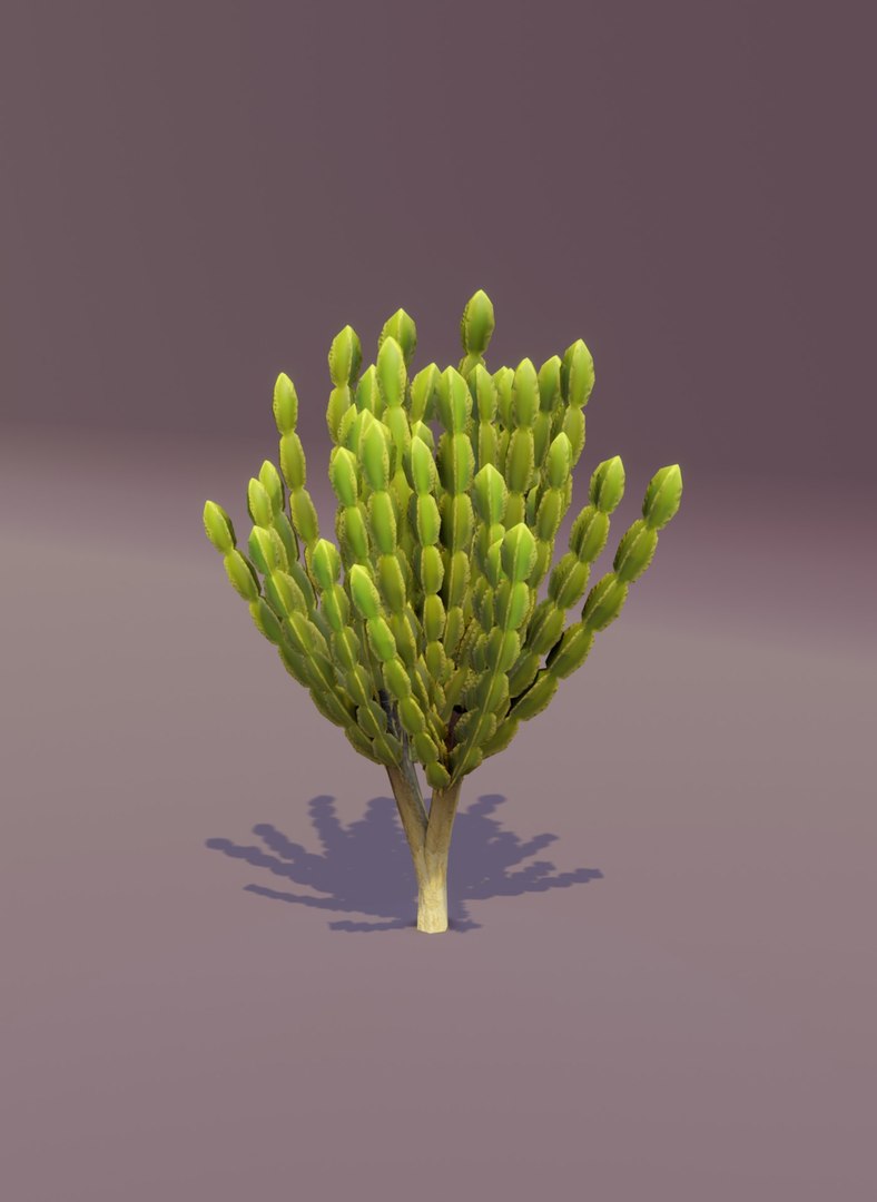 Cartoon Candelabra Tree 3D Model - TurboSquid 1790145