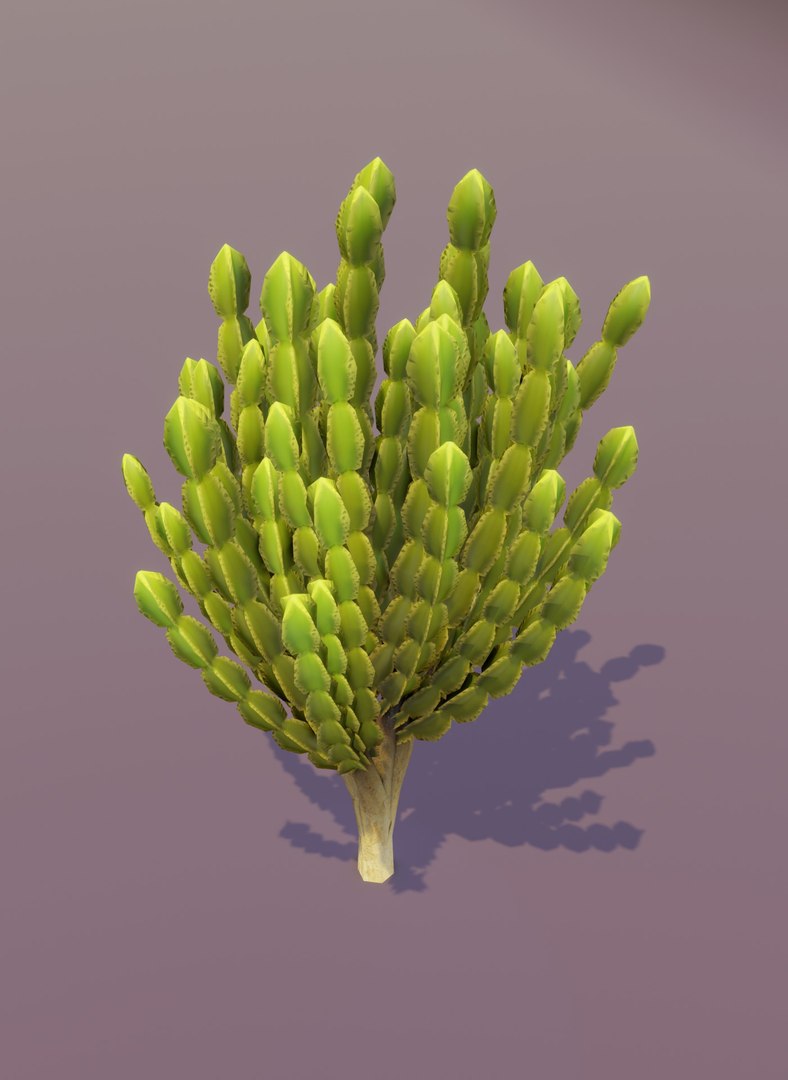 Cartoon Candelabra Tree 3D Model - TurboSquid 1790145