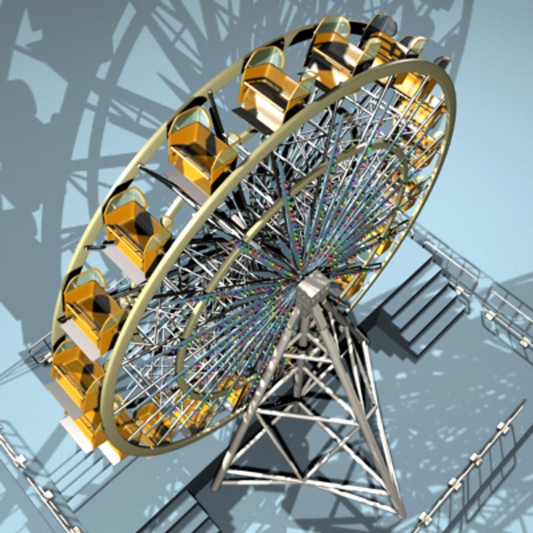 3d Model Ferris Wheel