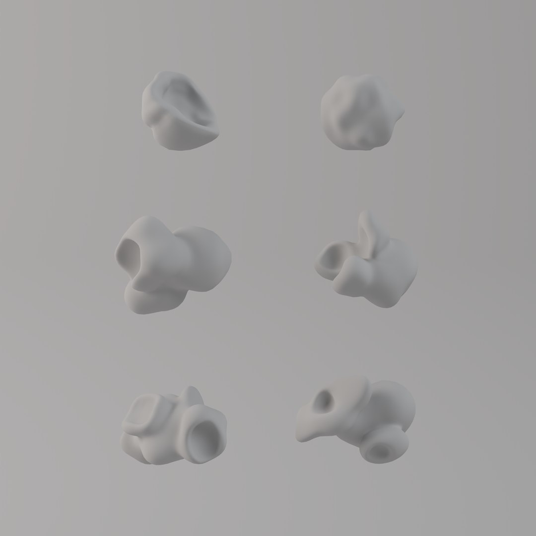 3D Popcorn Corn - TurboSquid 1666462
