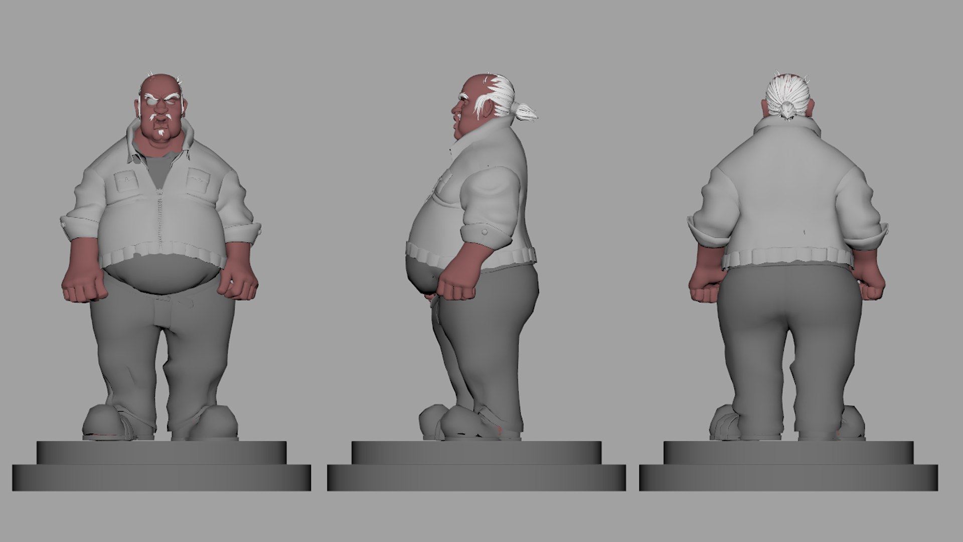 3D Uncle Ruckus - TurboSquid 1541408