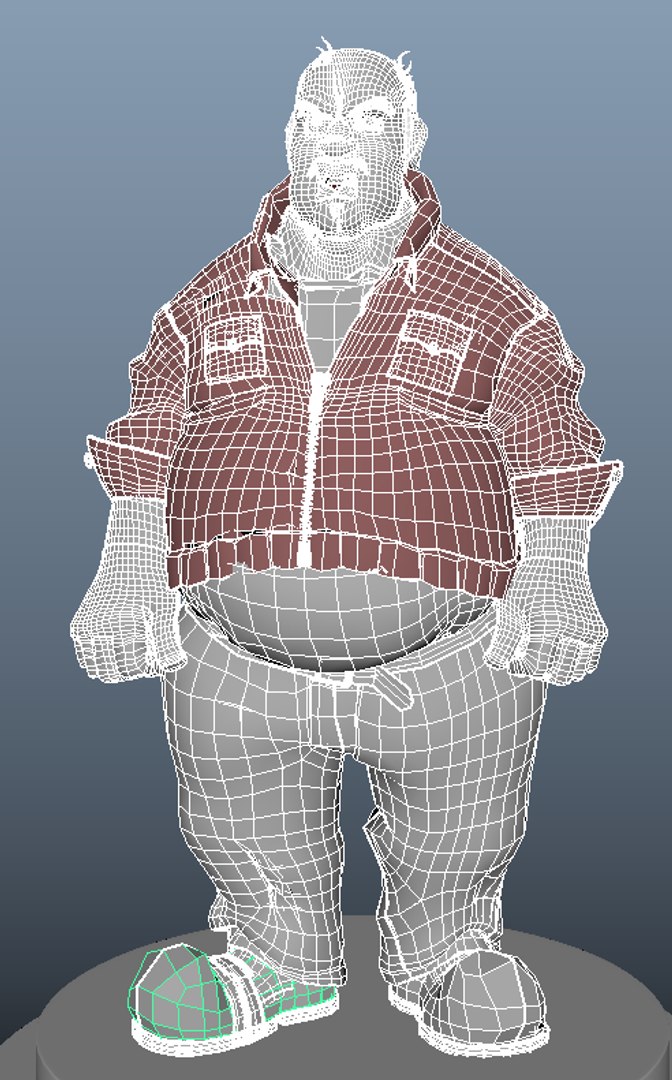 3D Uncle Ruckus - TurboSquid 1541408