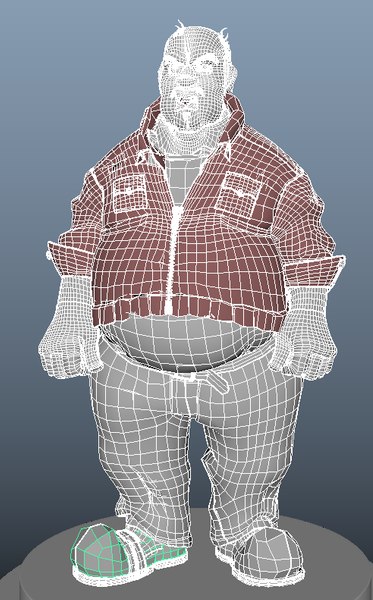 3D uncle ruckus - TurboSquid 1541408