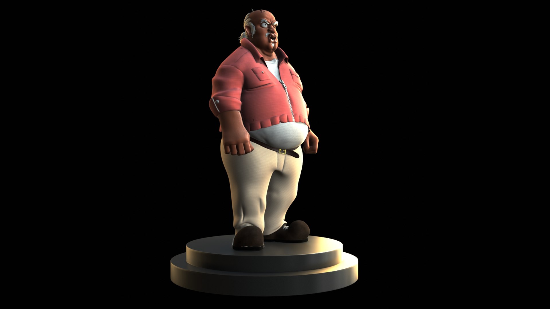 3D Uncle Ruckus - TurboSquid 1541408