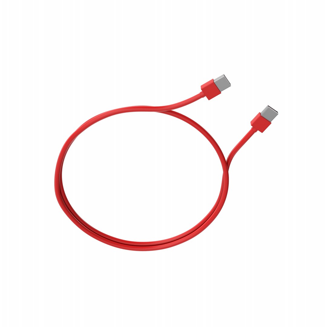 Red USB Cable 3D Model - TurboSquid 1989057