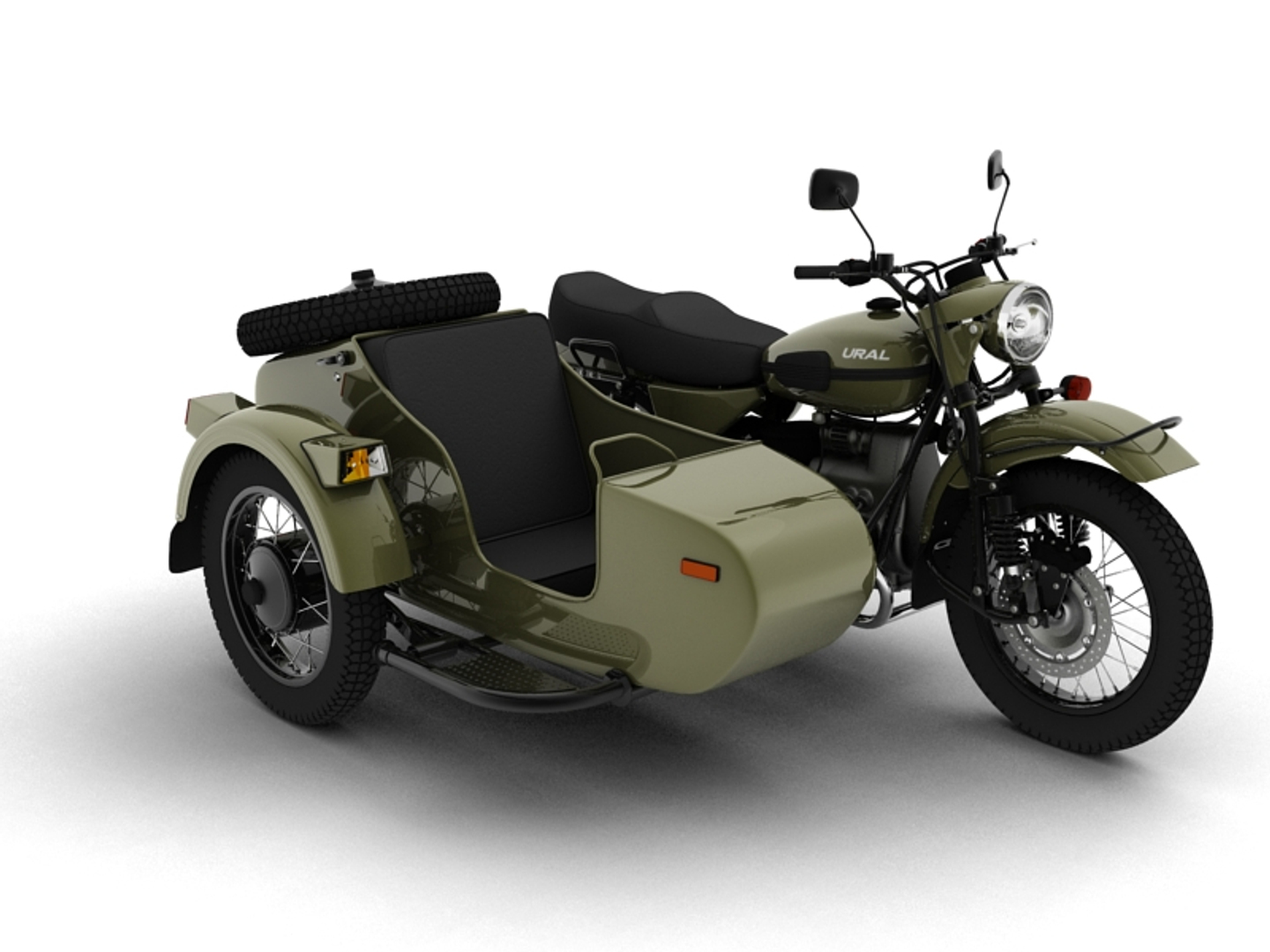 Ural Patrol T 2014 3d Model