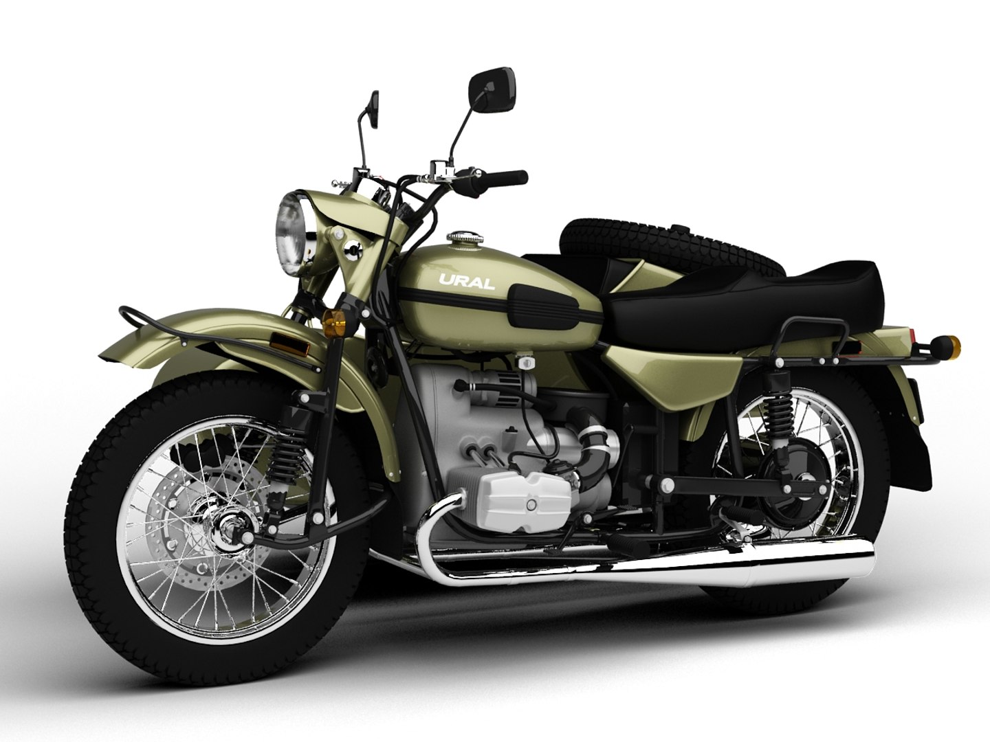Ural Patrol T 2014 3d Model