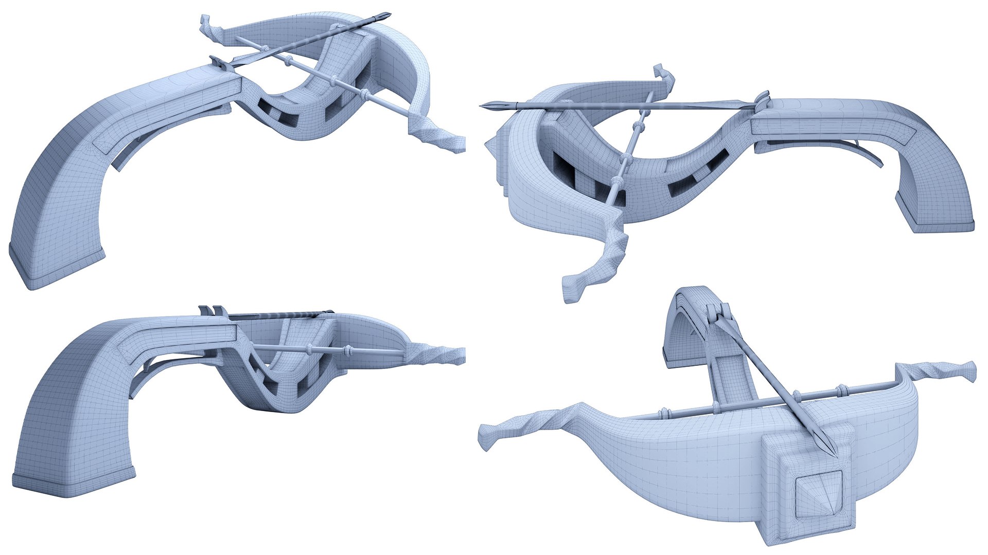 Crossbow 3D Model - TurboSquid 2338045