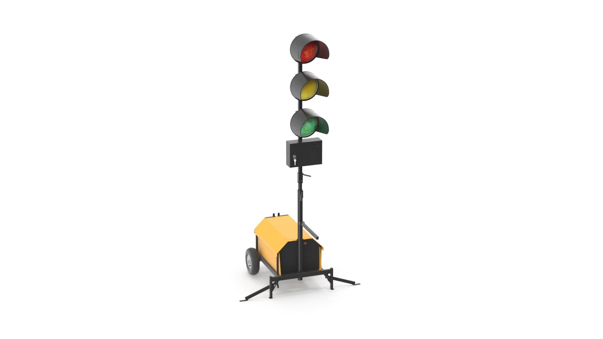 3D Mobile Traffic light - TurboSquid 1915362