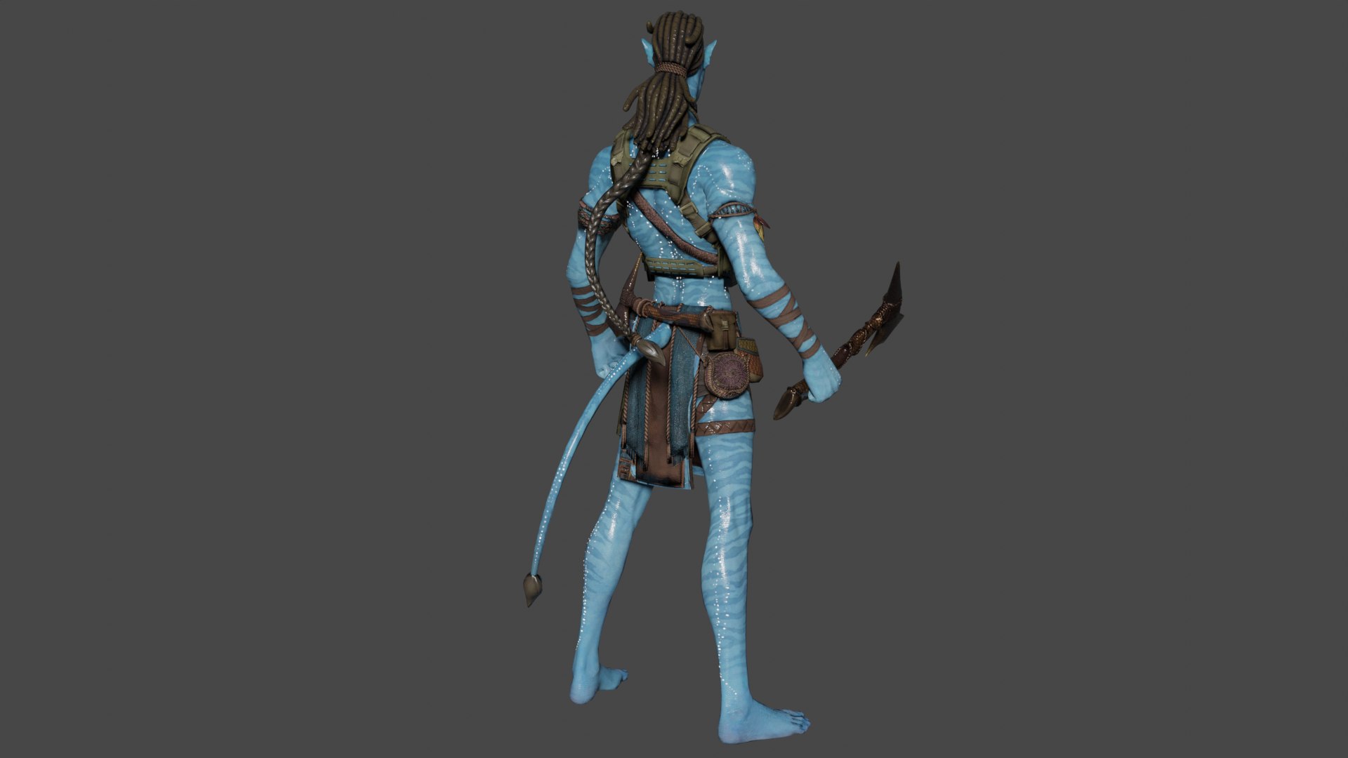 Jake Sully Low-poly 3D Model - TurboSquid 2446842