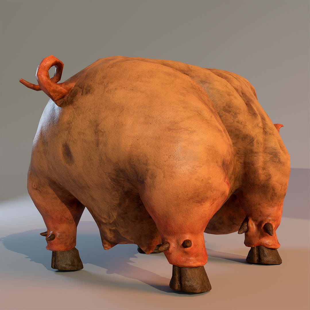3D Model Piggy - TurboSquid 1545478