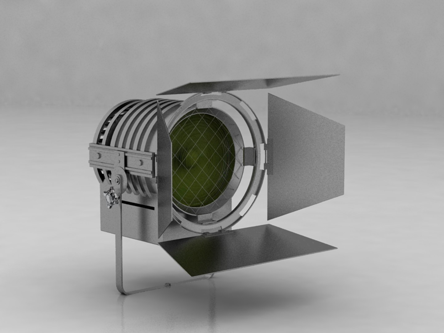 Stage Lamp Profile Photography 3D Model - TurboSquid 1583262