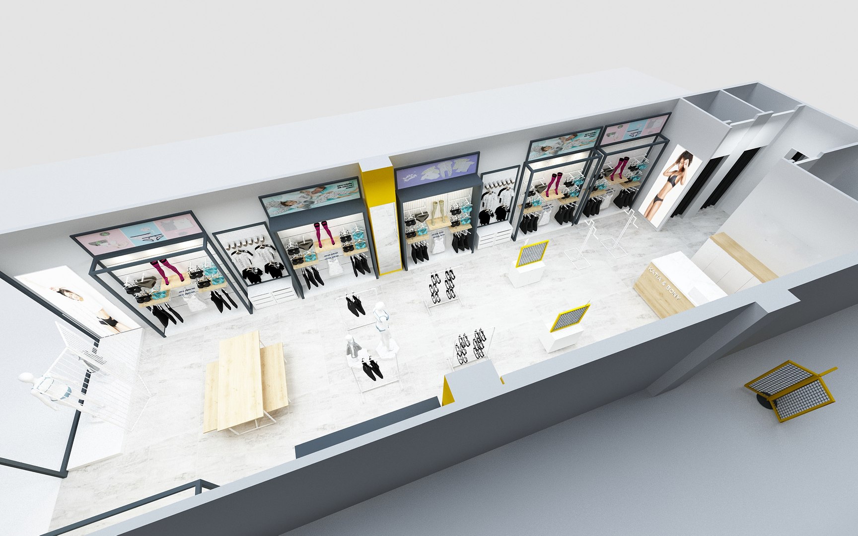 Sport Store Clothing 3D Model - TurboSquid 1446205