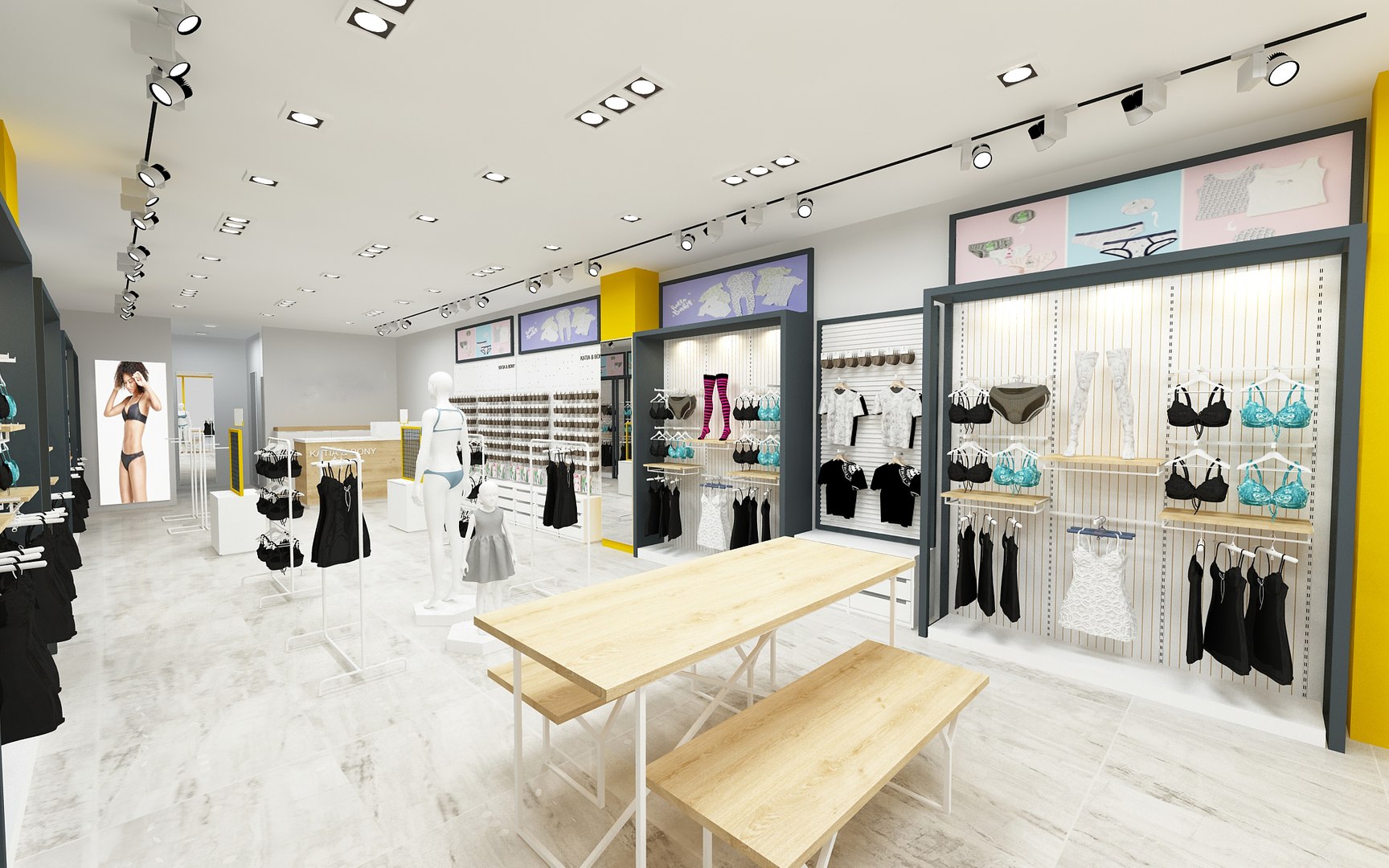Sport Store Clothing 3D Model - TurboSquid 1446205