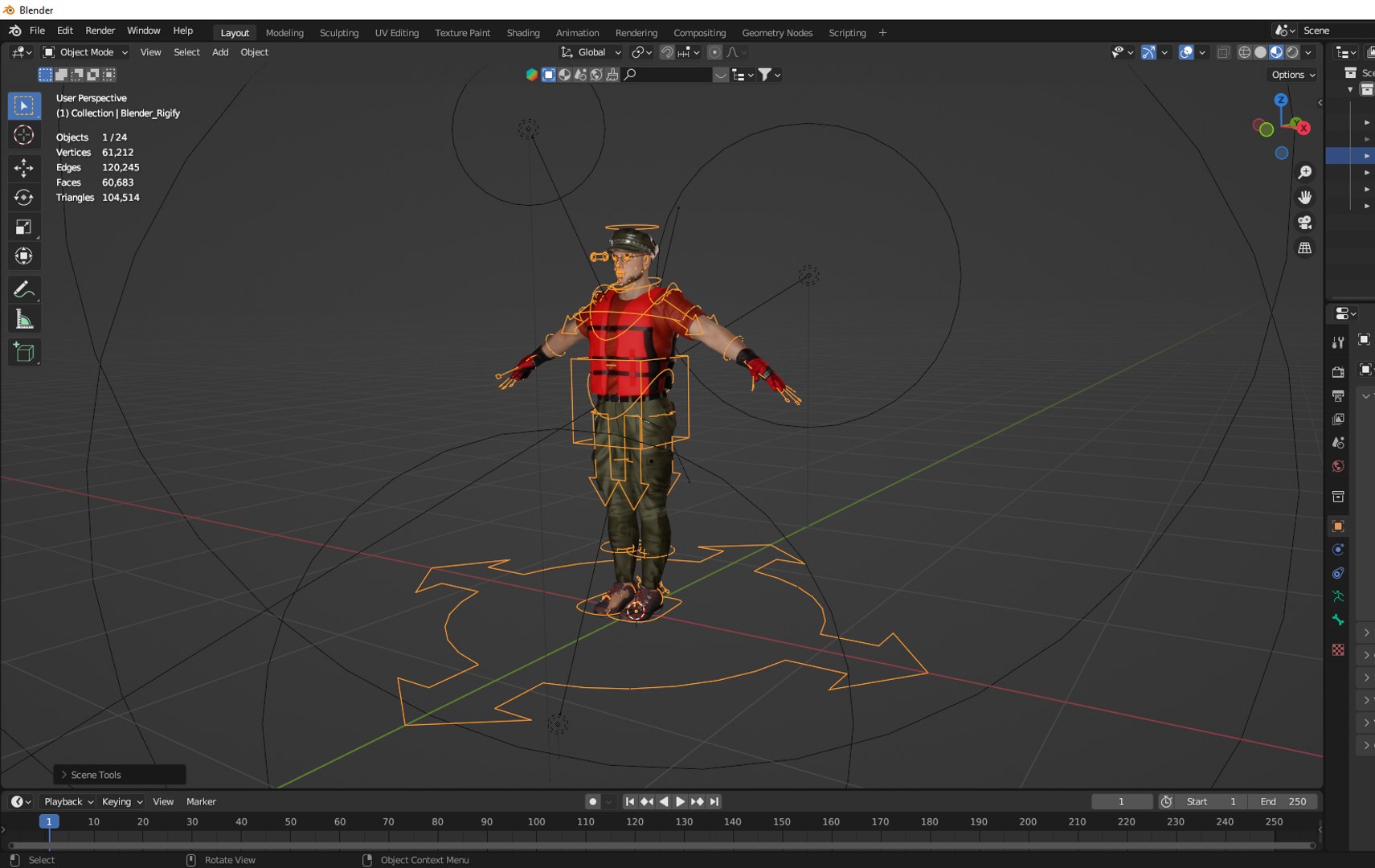 Realistic Man Rigged Character 3D - TurboSquid 2102765