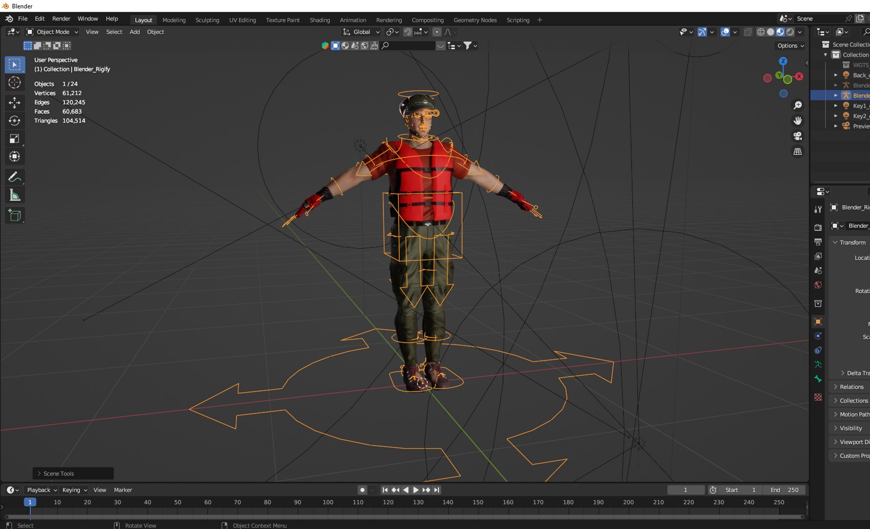 Realistic Man Rigged Character 3D - TurboSquid 2102765