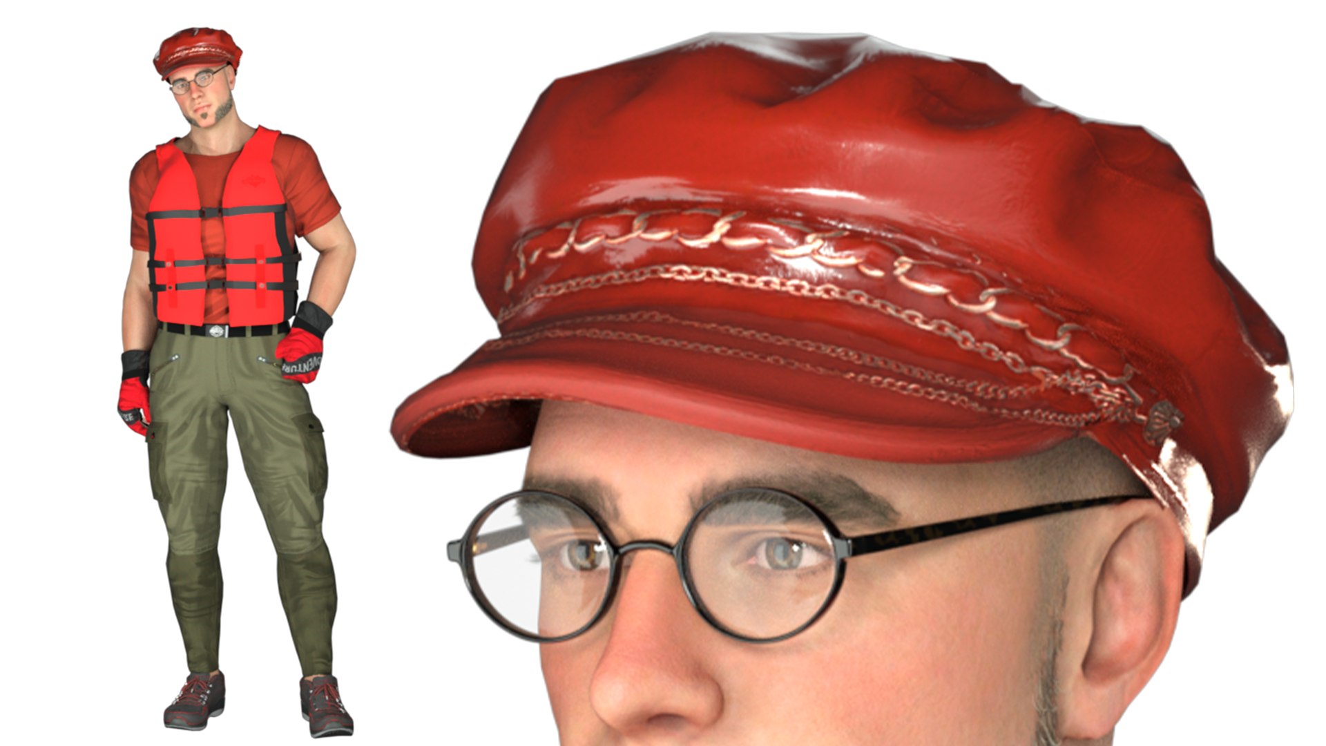 Realistic Man Rigged Character 3D - TurboSquid 2102765