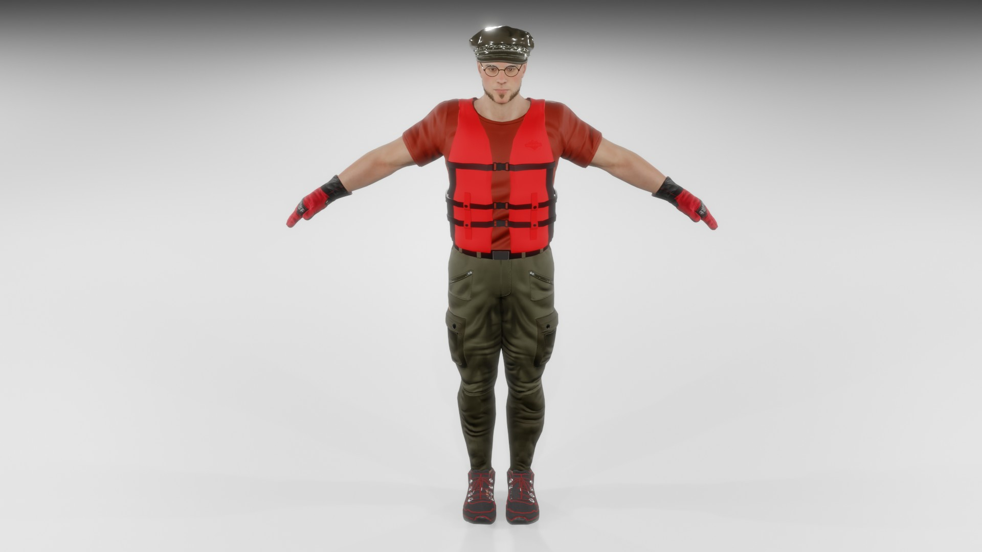 Realistic Man Rigged Character 3D - TurboSquid 2102765