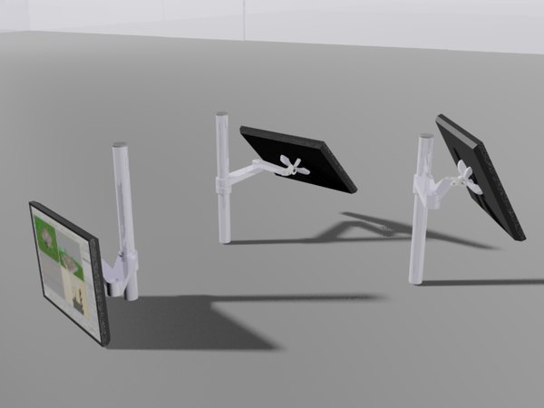 lcd monitor arm 3d model