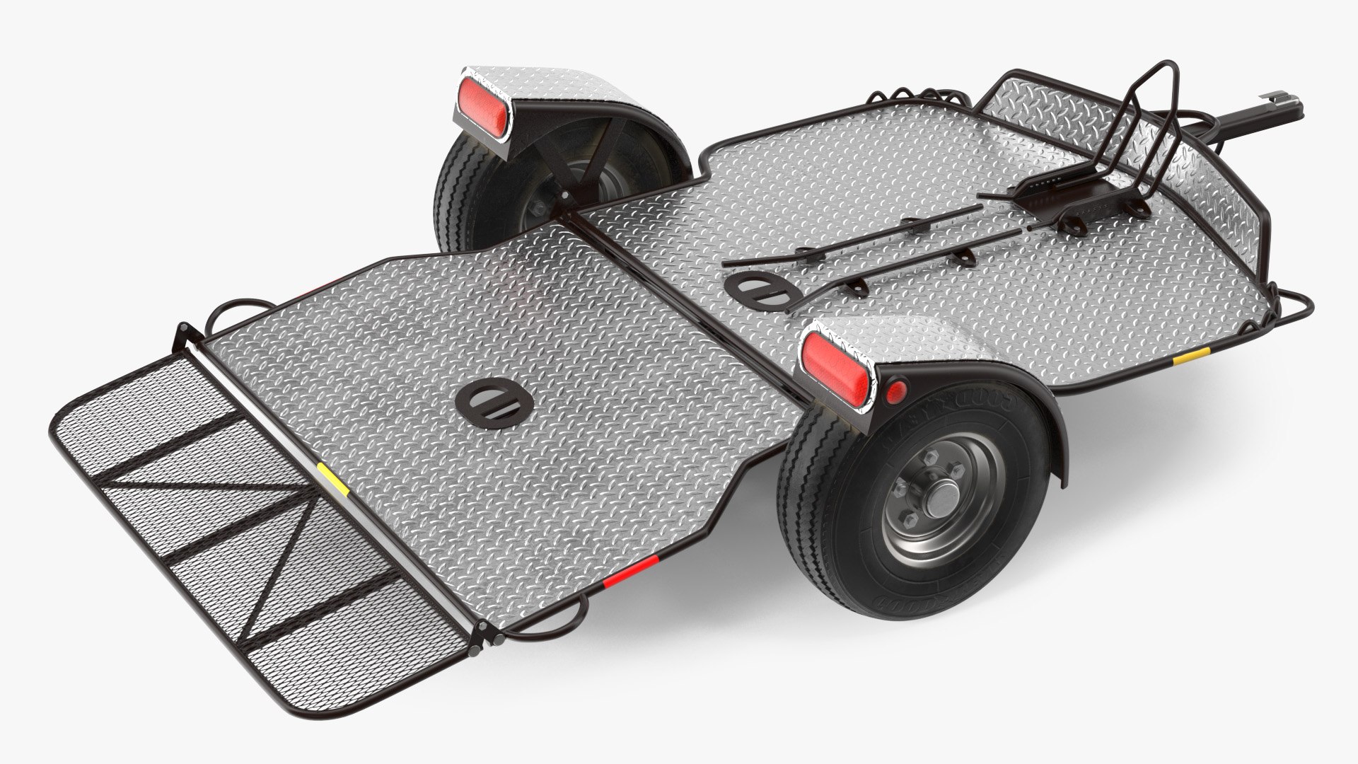 3D ATV Trailer Empty - TurboSquid 1745393