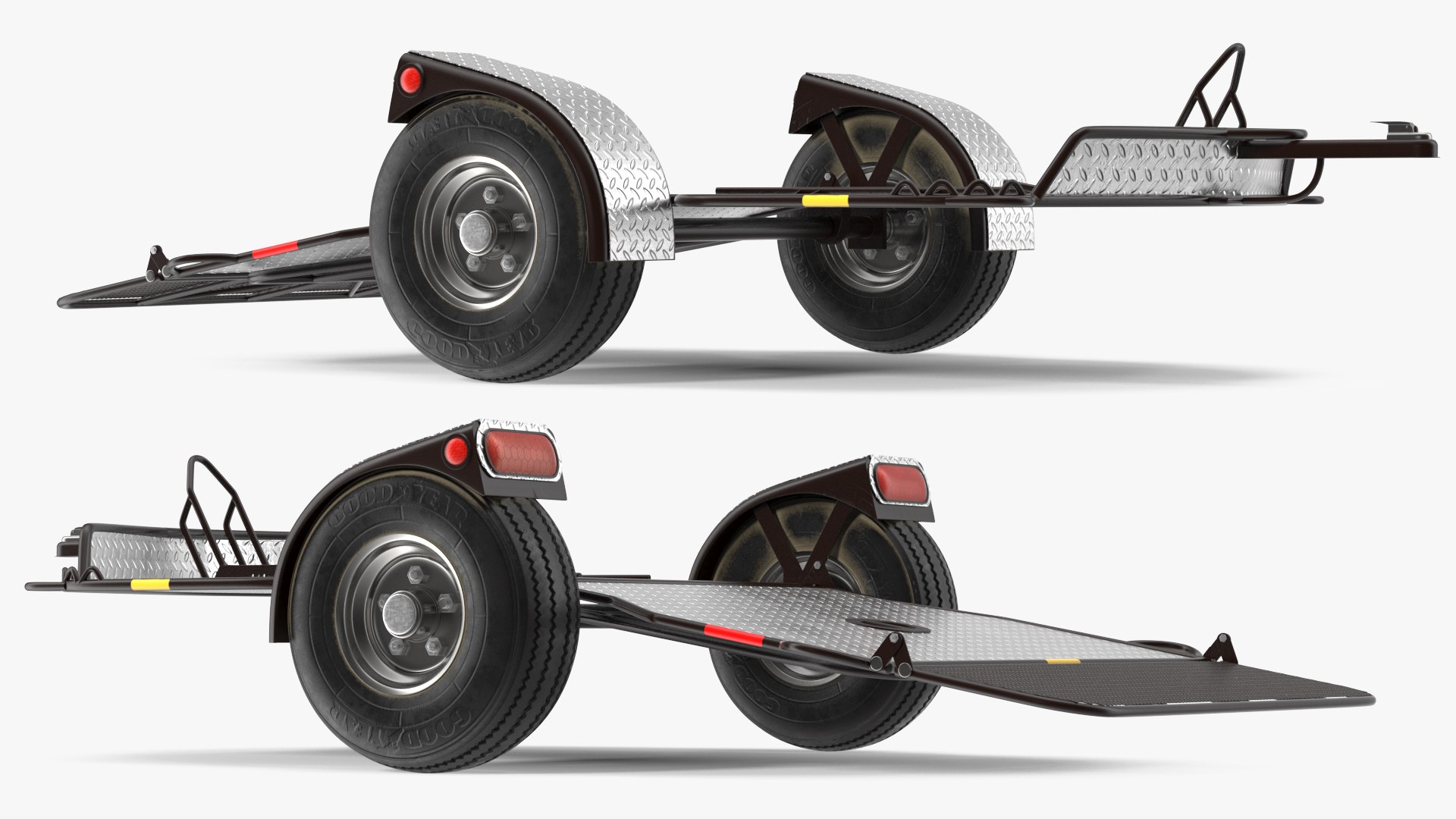 3D ATV Trailer Empty - TurboSquid 1745393