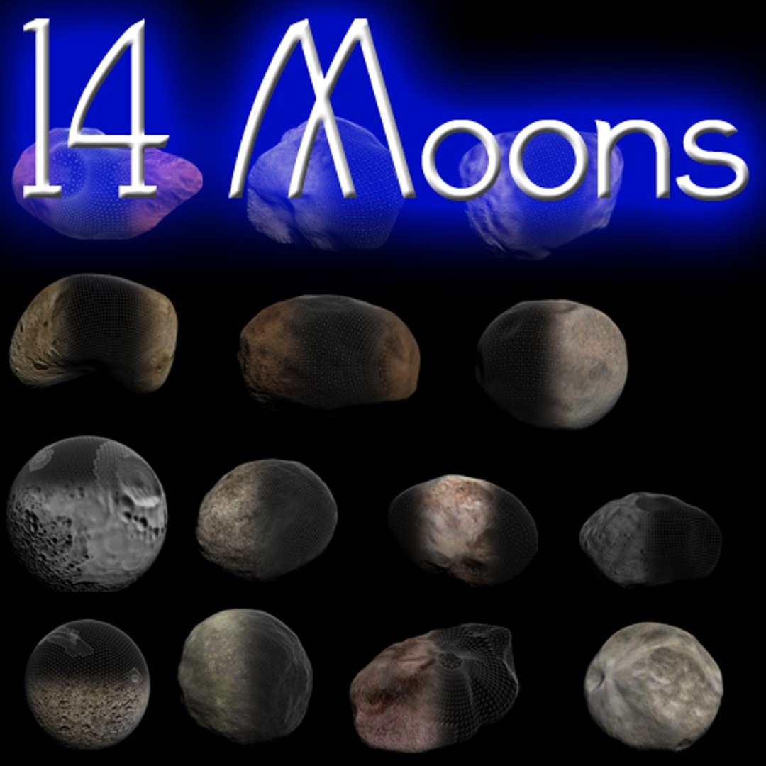 3d 3ds 14 Moons Solar