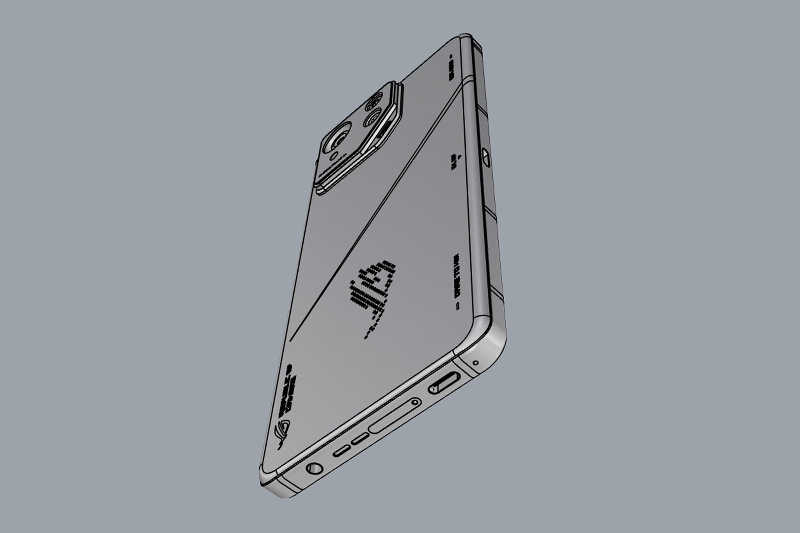 ASUS ROG Phone 8 Pro Model - TurboSquid 2237257