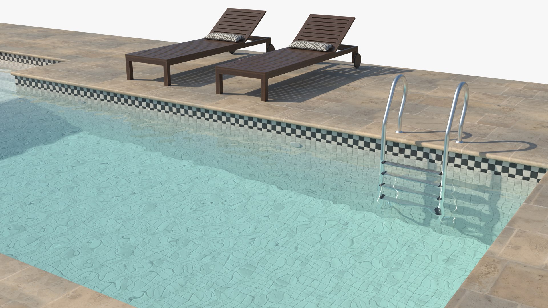 3D Swimming Pool Model - TurboSquid 1831504
