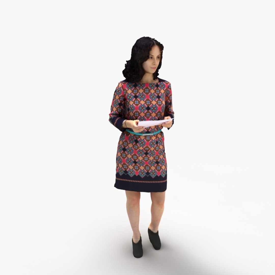 new people archviz 3d model