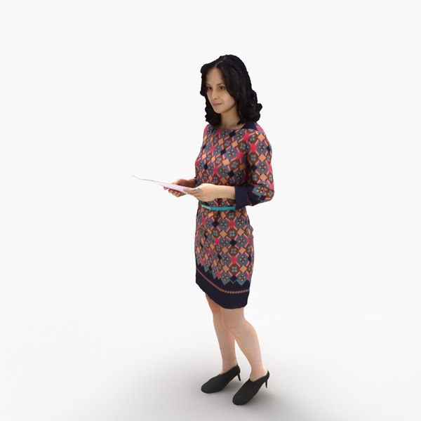 new people archviz 3d model