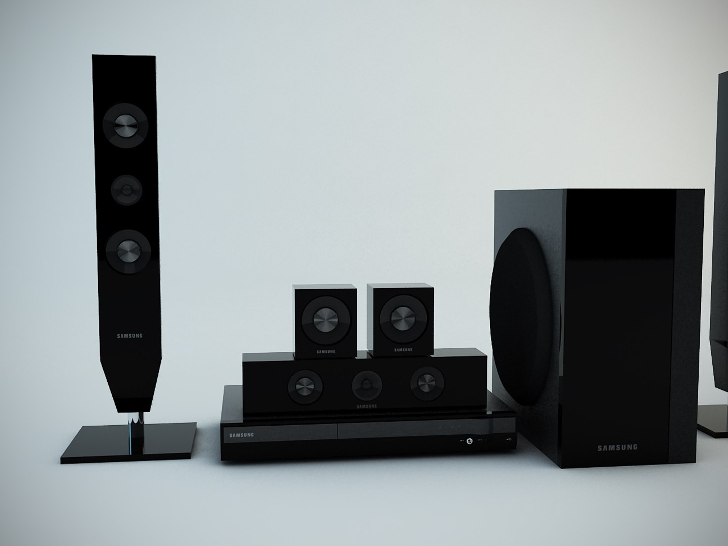 3d 3ds Samsung Home Theatre