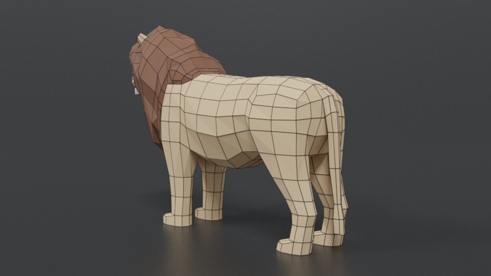 3D male lion model - TurboSquid 1584725