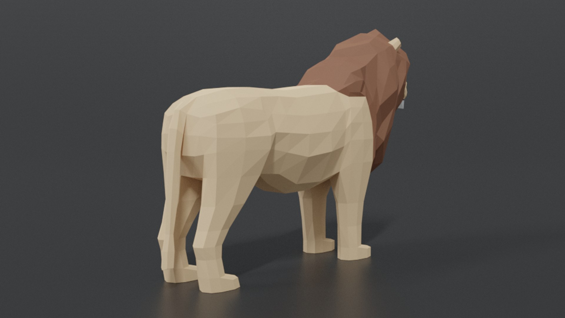 3D male lion model - TurboSquid 1584725