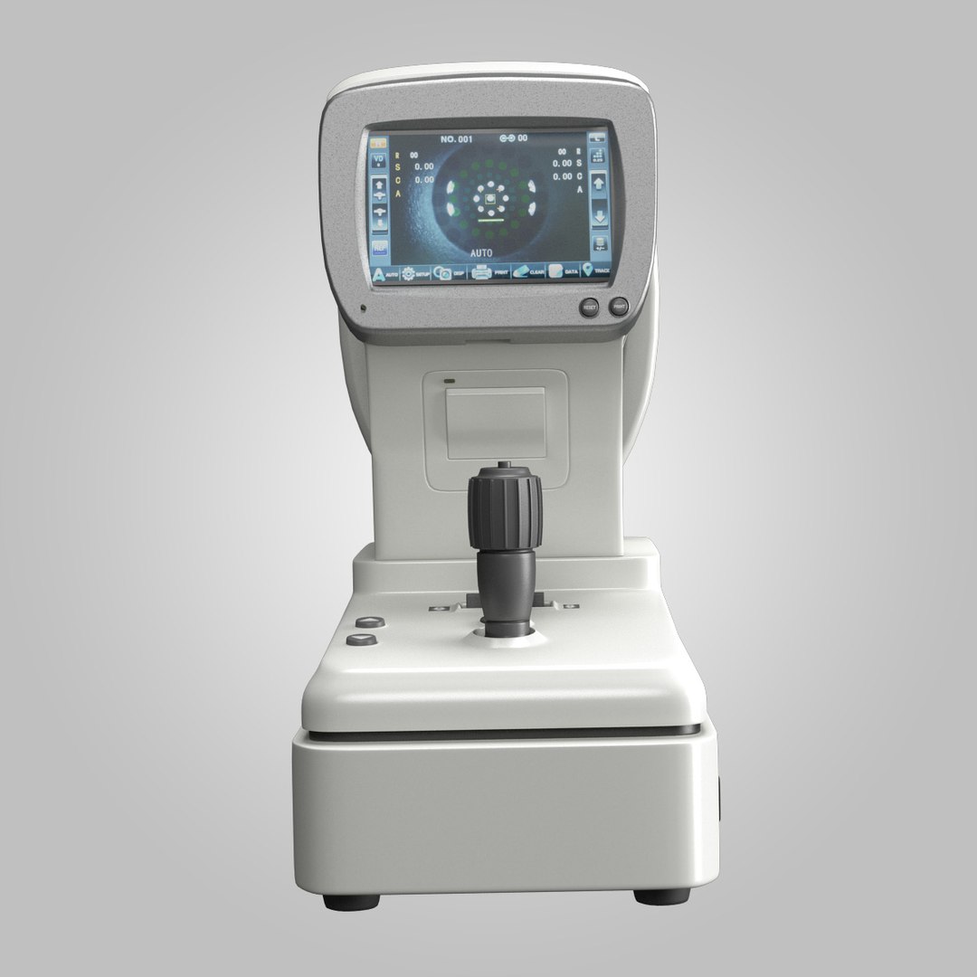 3d Auto Refractor Keratometer Model