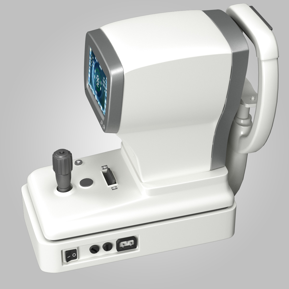 3d auto refractor keratometer model