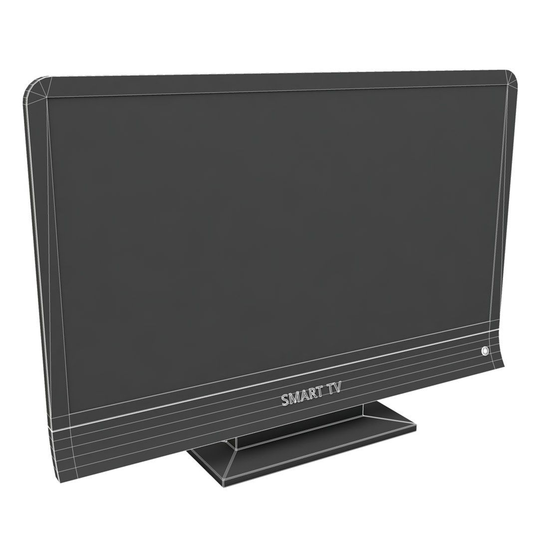 3d model smart tv pack 1