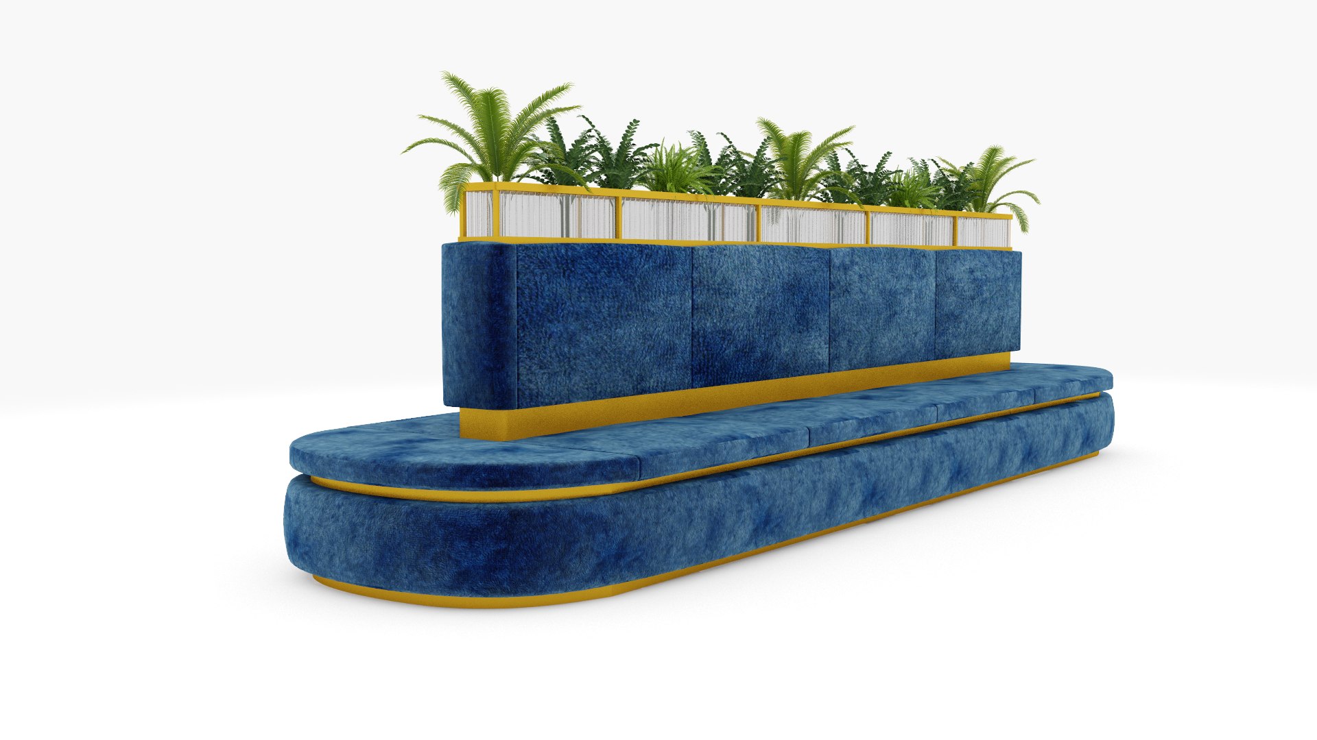 3D Restaurant Booth Seating Model - TurboSquid 1795136