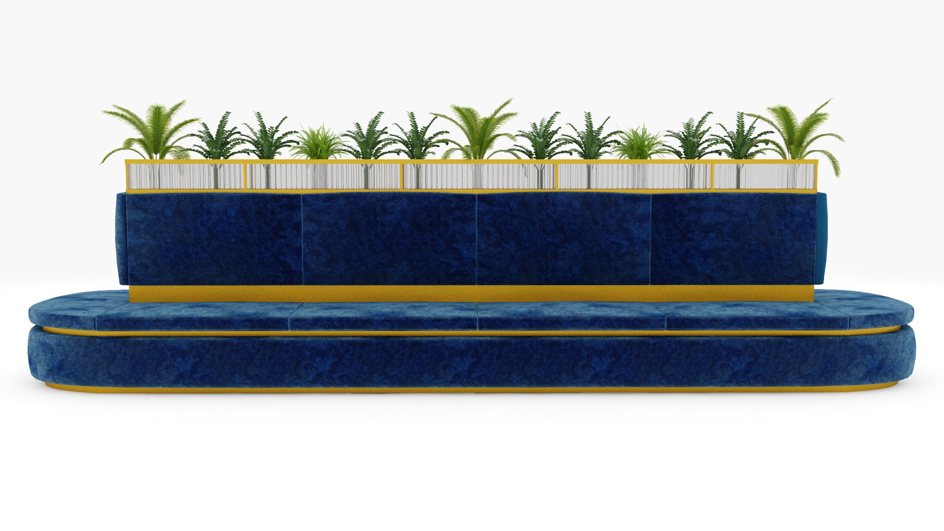 3D Restaurant Booth Seating Model - TurboSquid 1795136