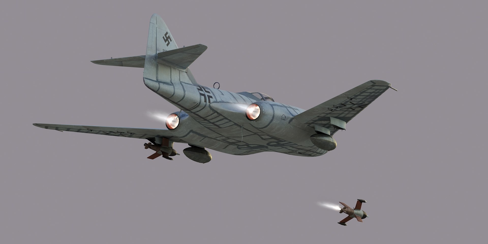 262 hg 3 messerschmitt 3D - TurboSquid 1559634
