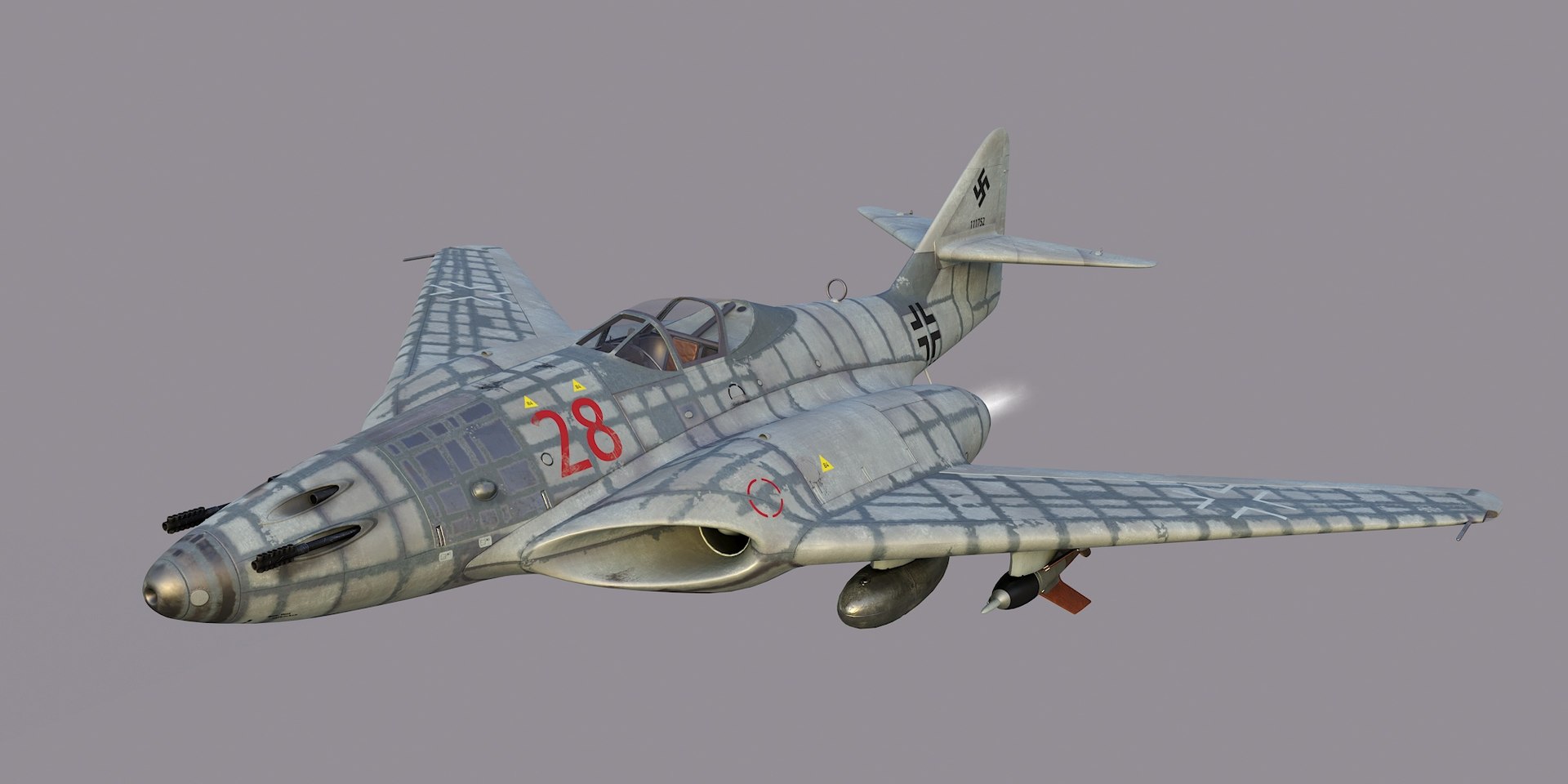 262 hg 3 messerschmitt 3D - TurboSquid 1559634